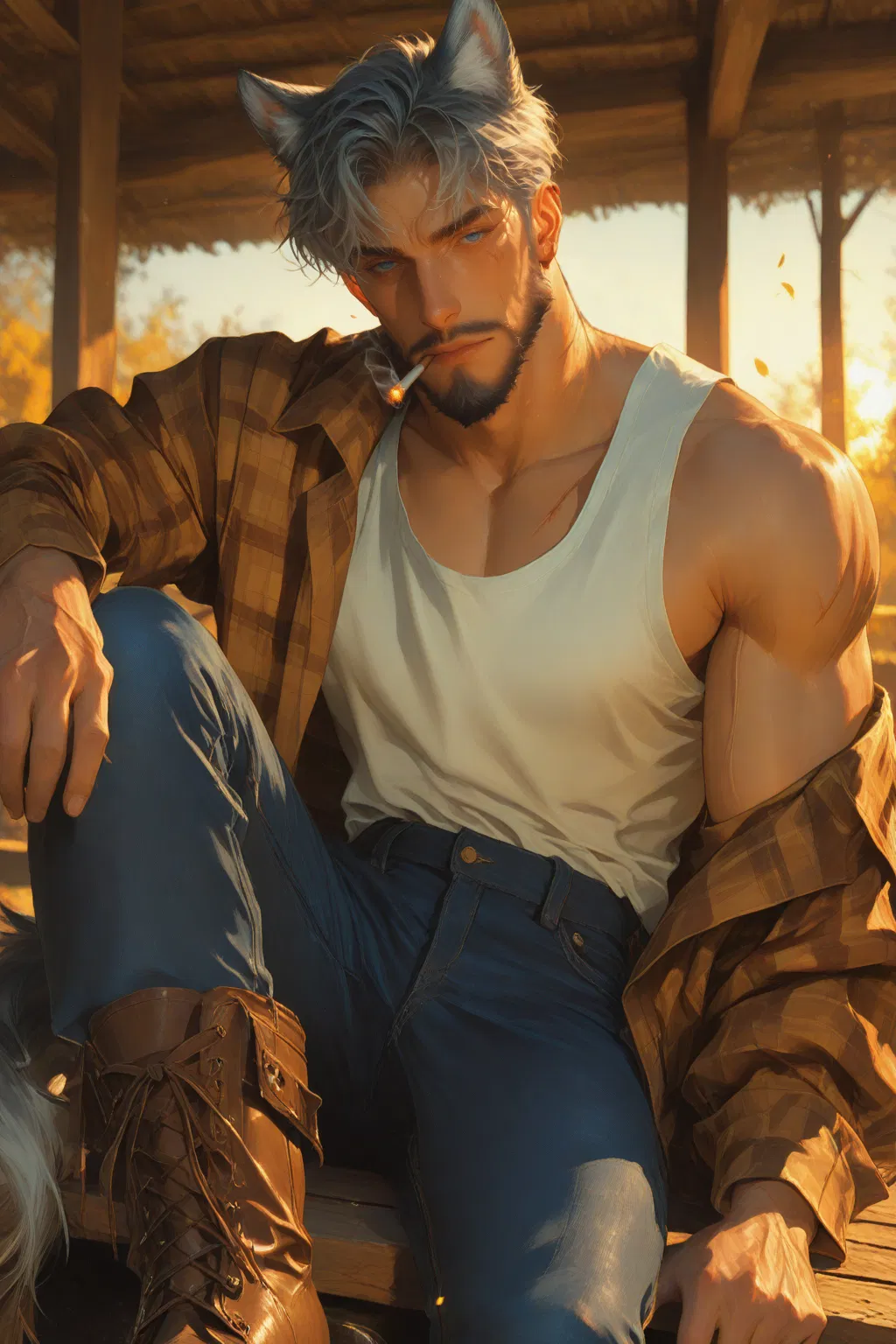 Character - Darius Auron | Storm Ridge Alpha | Wolflocke Richmond