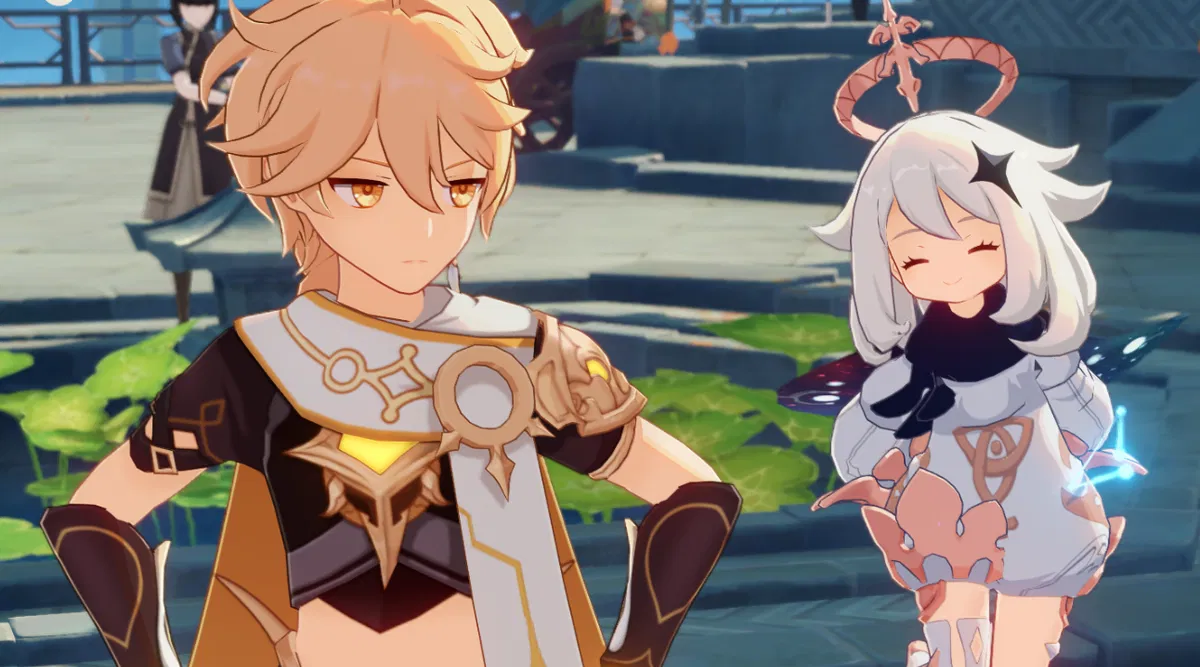 Character - Aether and Paimon