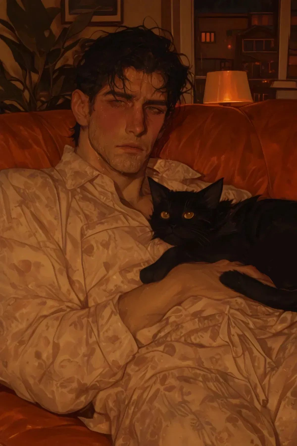 Character - Edgar — DIVORCED CAT DAD