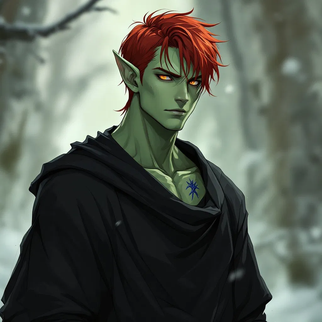 Character - Orren | Battle Worn Alien x Slave | Alien Master x Slave