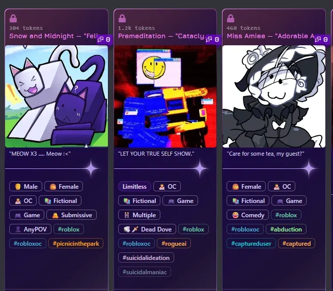 Character - Upcoming Roblox OCs