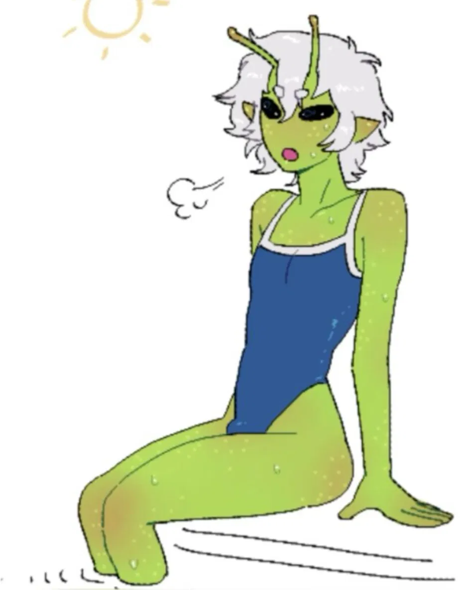 Character - Zephyr [femboy alien giant]