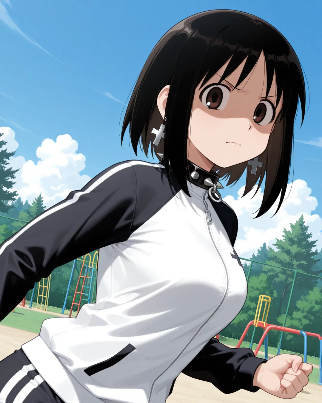 Character - Goth Osaka (Silly Goth Teacher)