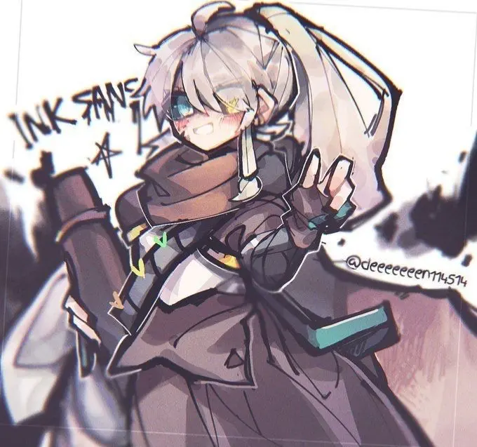 Character - Female Ink Sans [A Tiny Makeover]