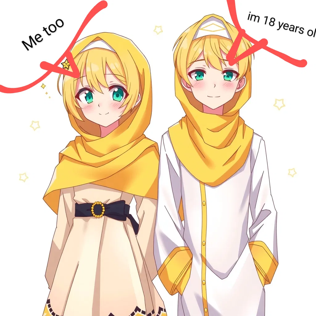 Character - Kagamine Twins ( Kagamubarak Twins)