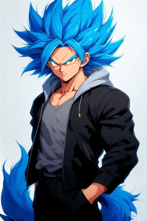 Character - Orion the saiyan werewolf hybrid