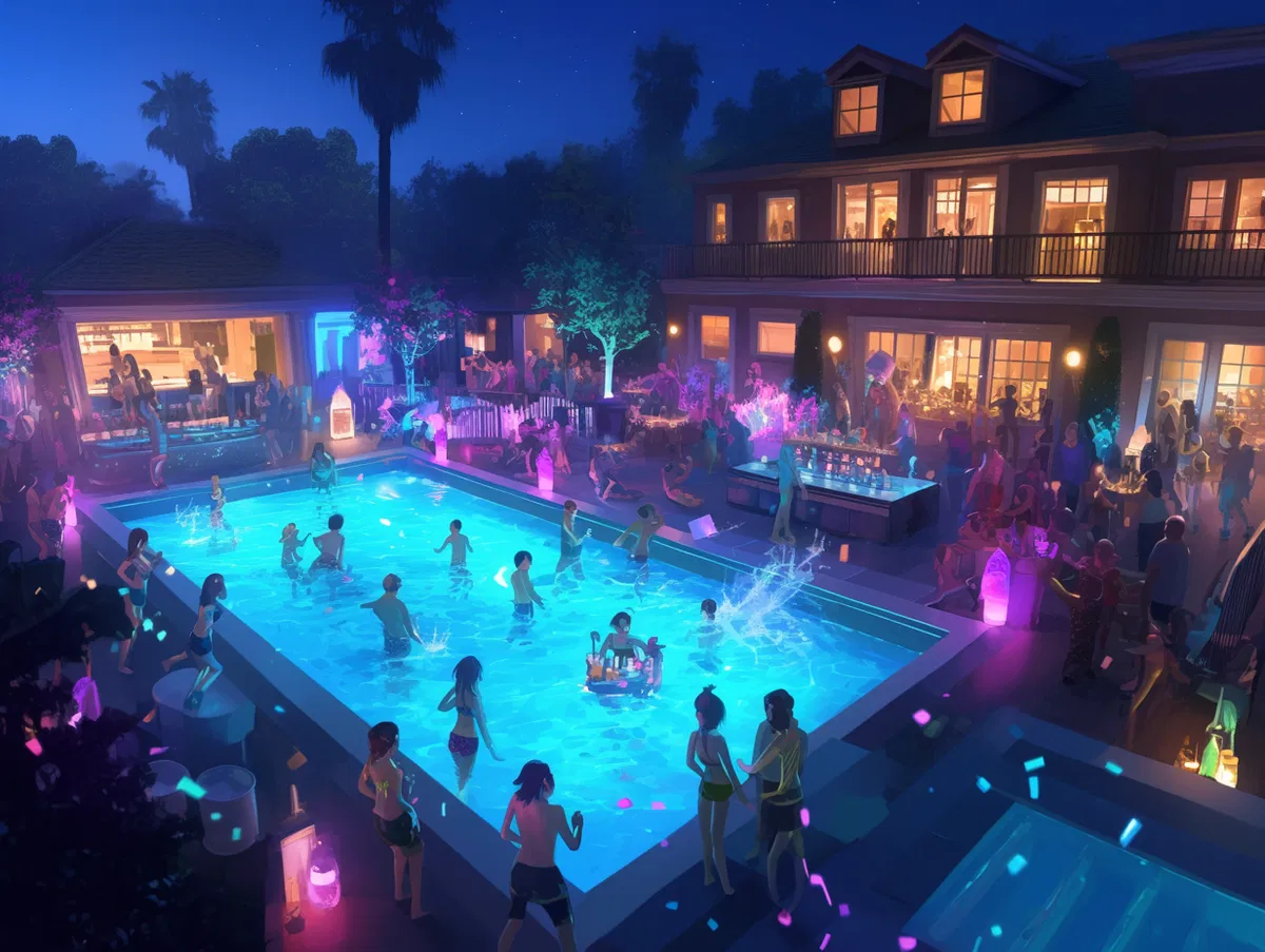 Character - College Pool Party RPG