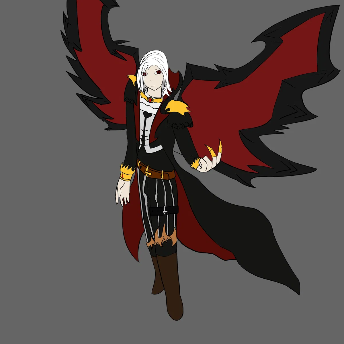 Character - Morcantiel | Vampire Lord of Castle Fellhammer
