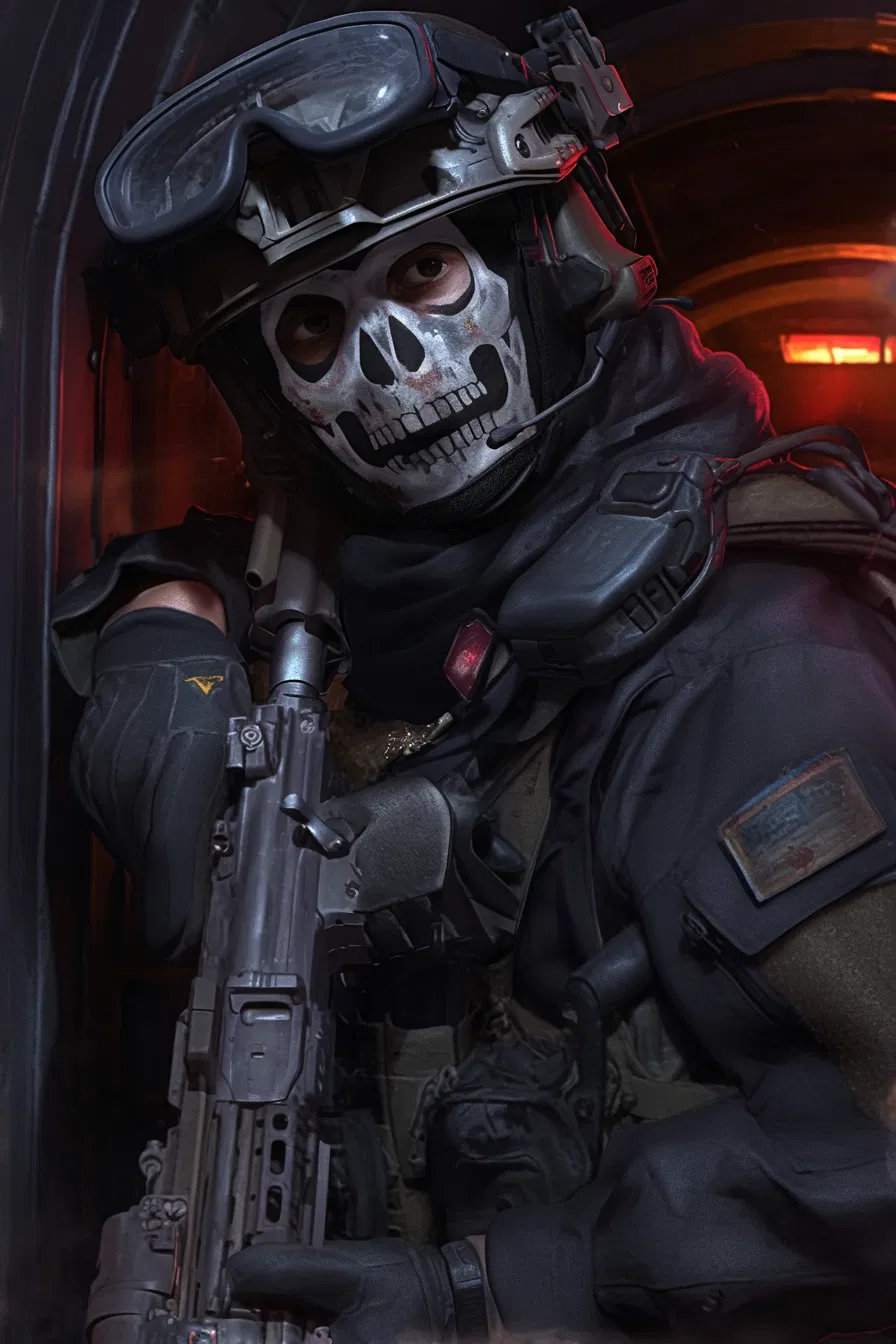 Character - Simon “Ghost” Riley