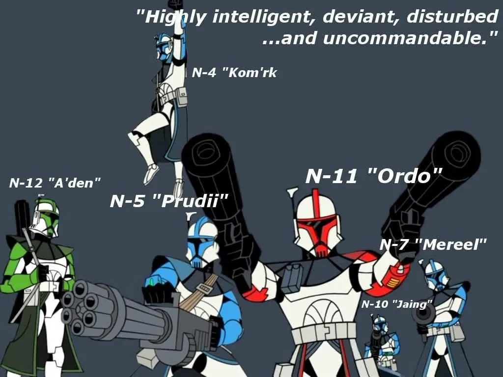 Character - Null ARC Troopers [Platonic Version]