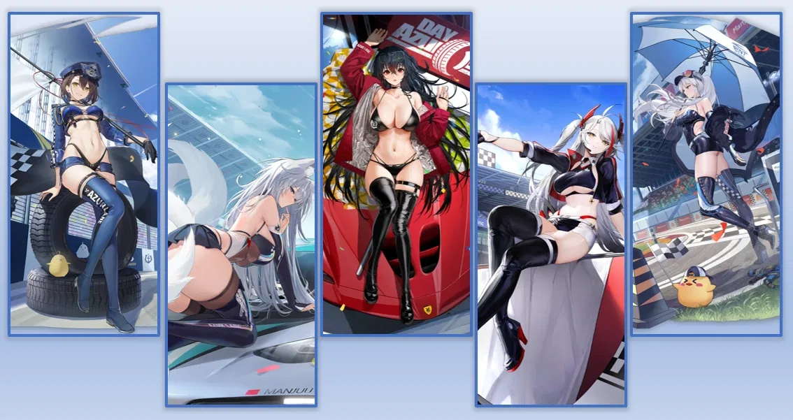Character - Baltimore, Shinano, Taihou, Prinz Eugen, Enterprise: What's ...