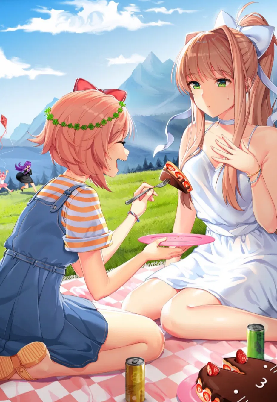 Character - Sayori, Monika, Natsuki, Yuri