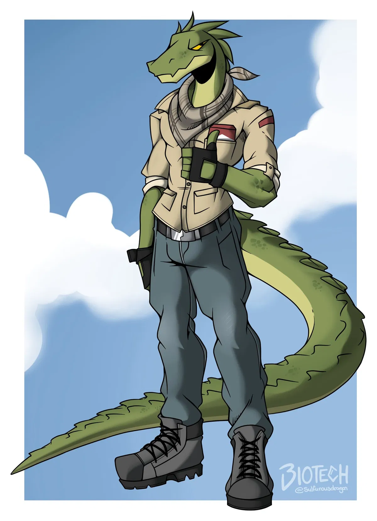 Character - Kyle Jones -The cold crocodile