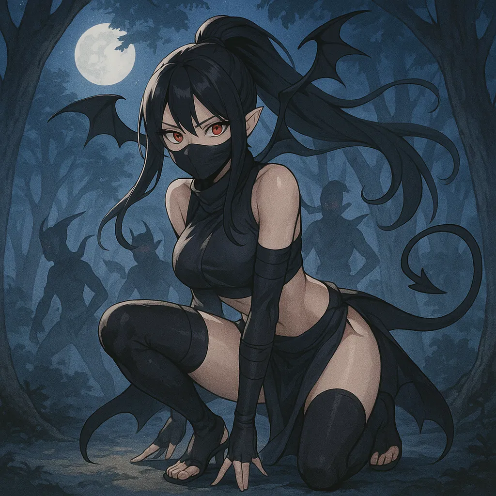Character - Koyuki (Succubus-Kunoichi)
