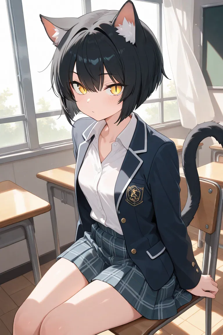 Character - The popular tomboy track star saves you