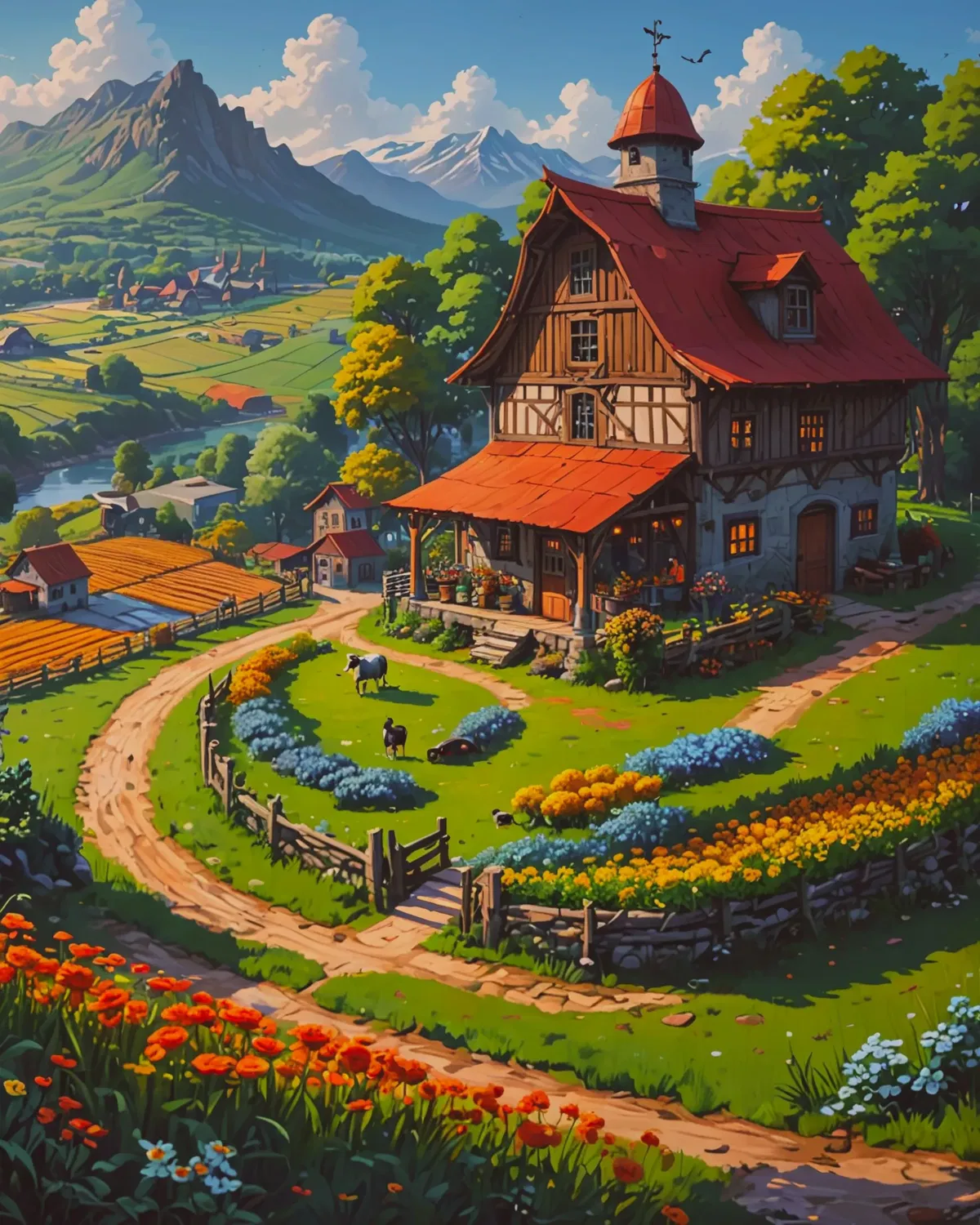 Character - Fantasy farm