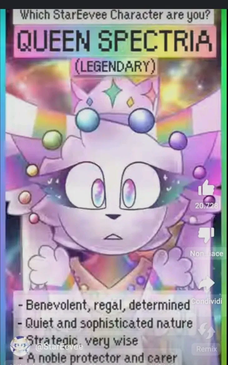 Character - Queen spectria (+Star and moon)