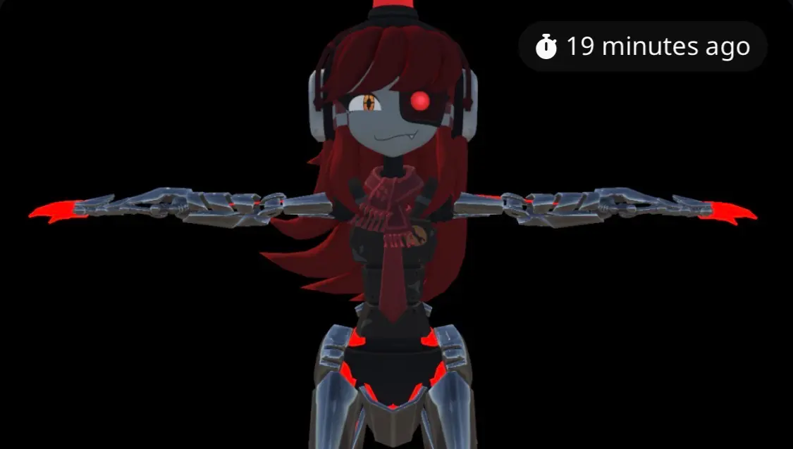 Character - Mimi raptor in works (maybe?)