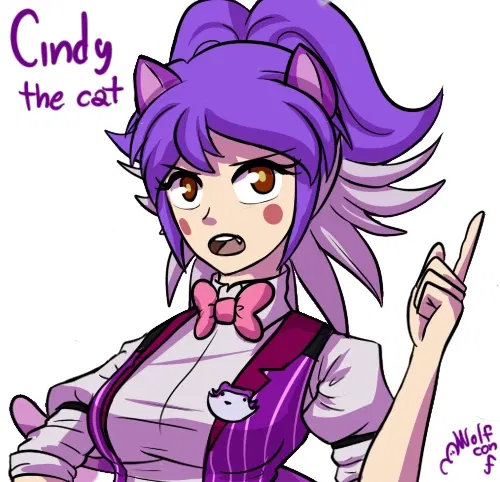 Character - Cindy the Cat (Wolf-con-f)