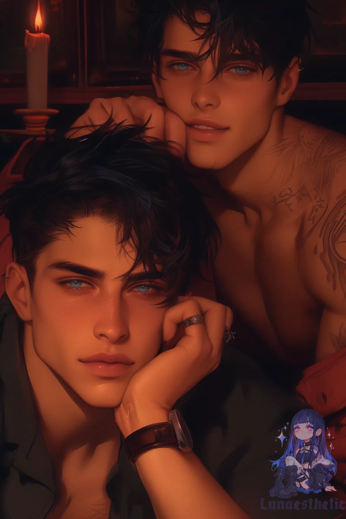 Character - Aiden & Kei | 𝚁𝚘𝚘𝚖𝚖𝚊𝚝𝚎𝚜