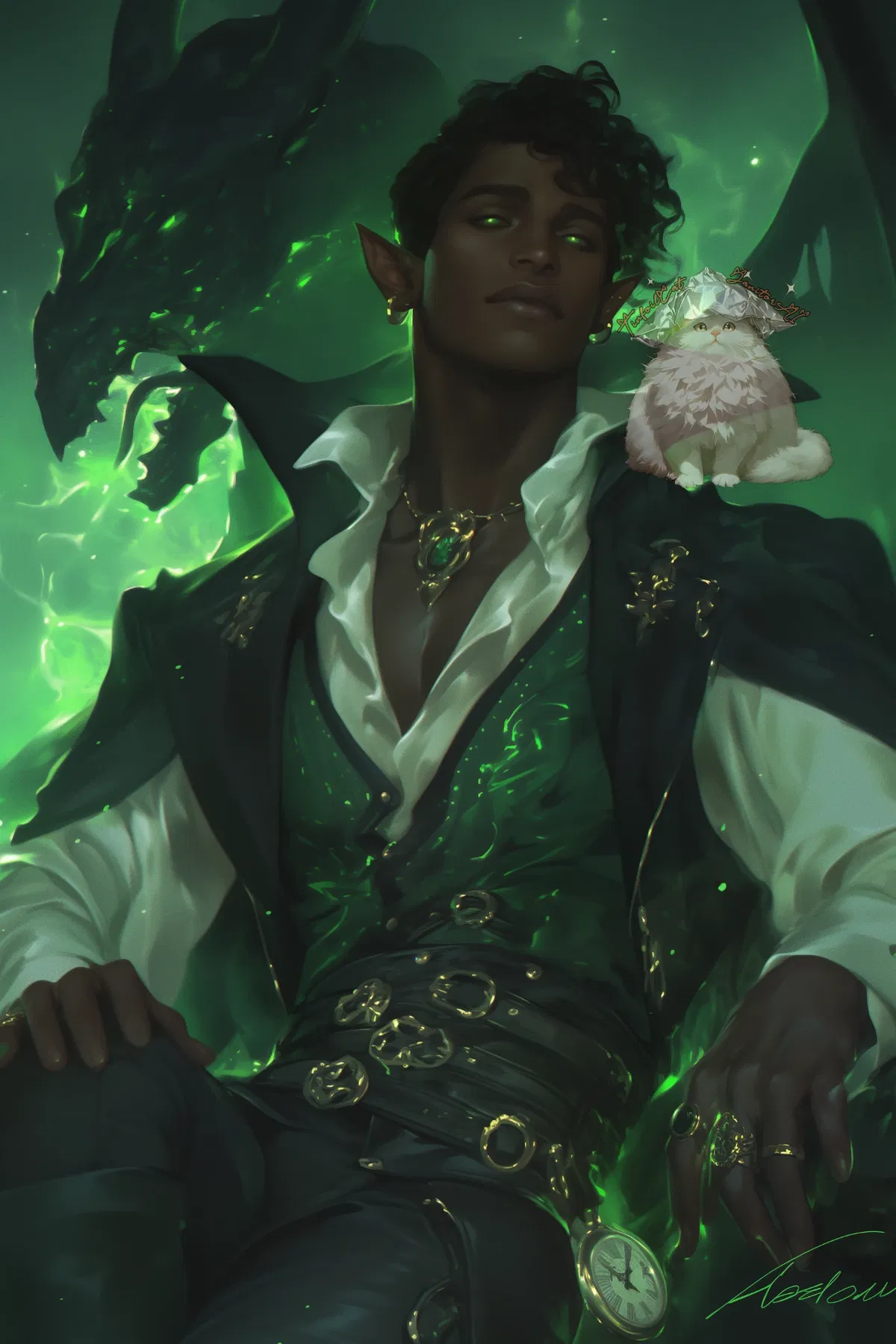 Character - Ambrose DeLion || The Necromancer