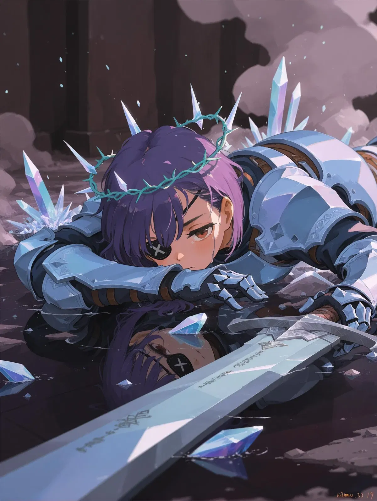 Character - Freyalis | Defeated Ice Queen