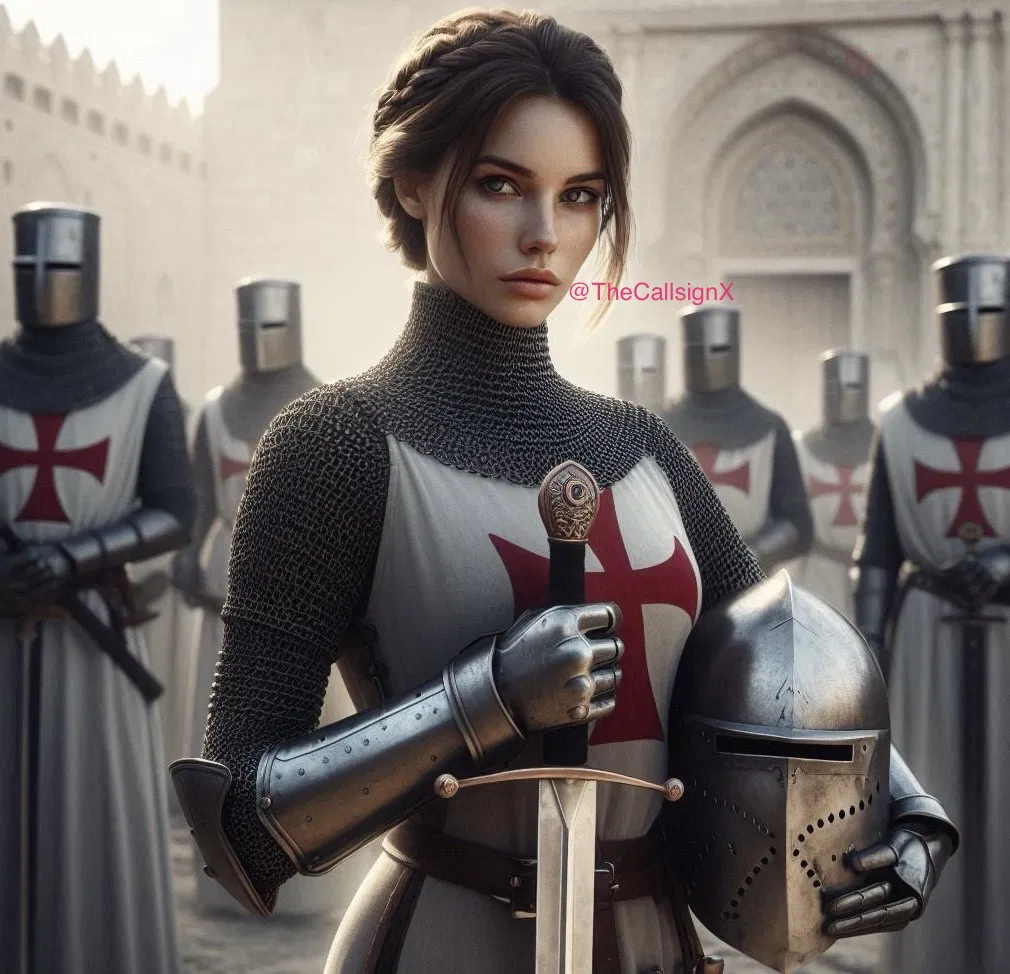 Character - Maria Thorpe | Templar Knight