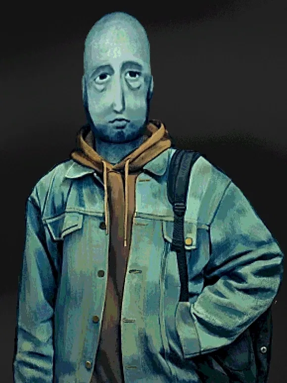 Character - Egghead Fortune teller guy NINAH
