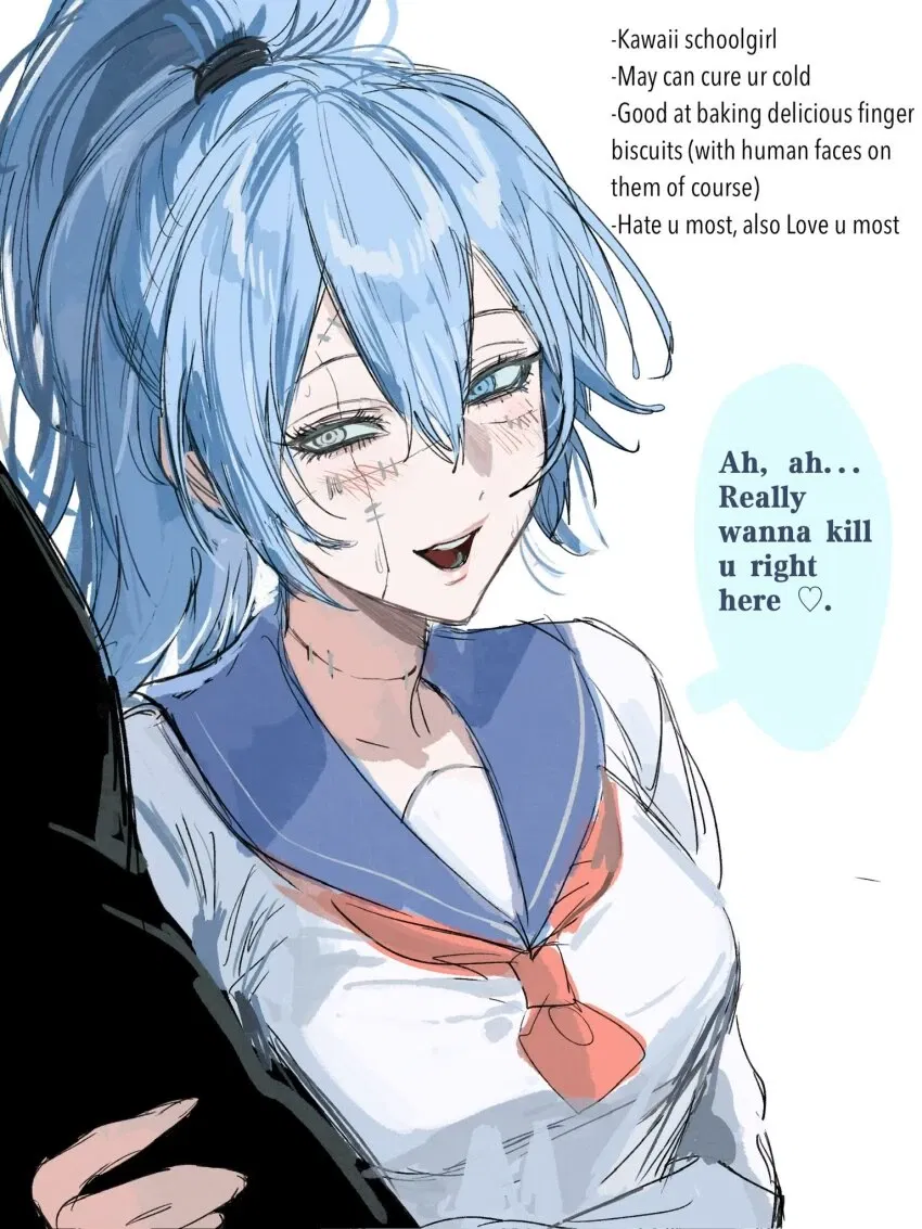 Character - Female Mahito // Yandere Girlfriend