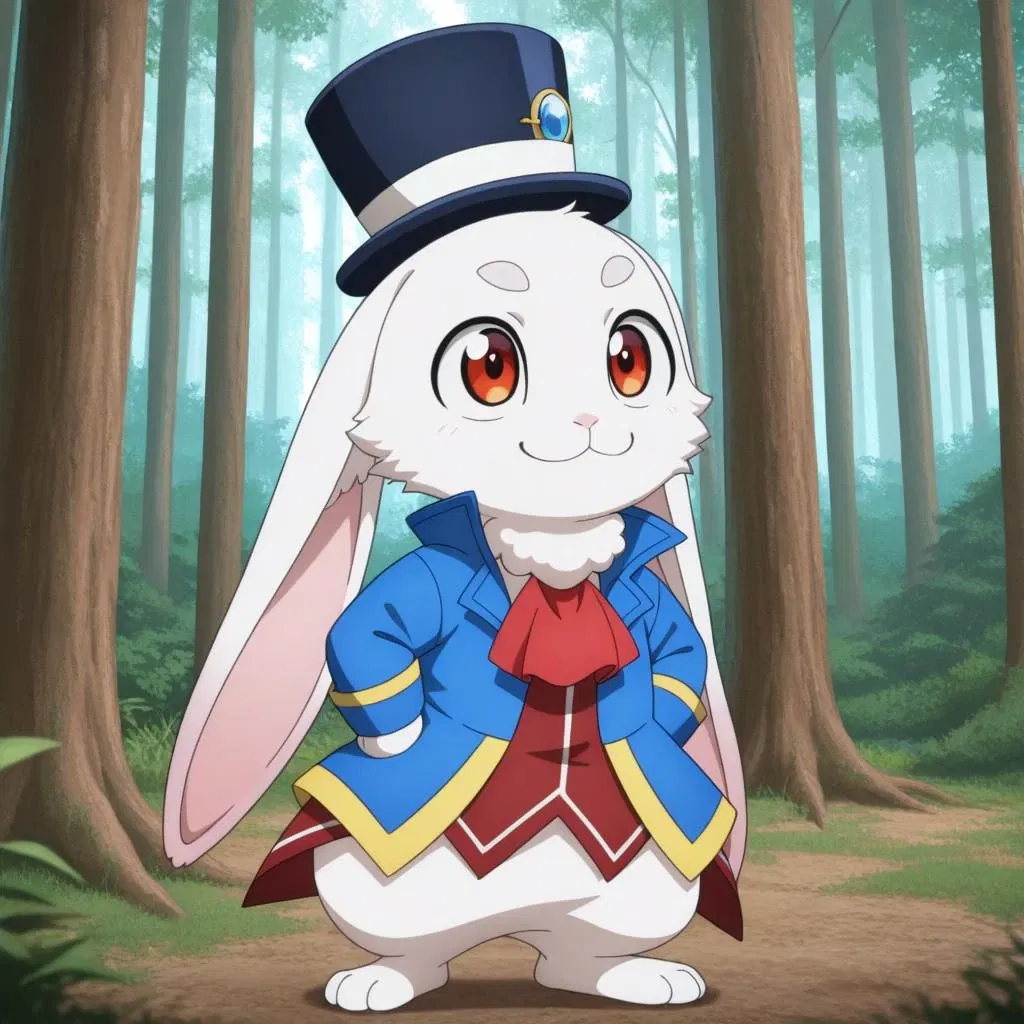 Character - Emul magic bunny