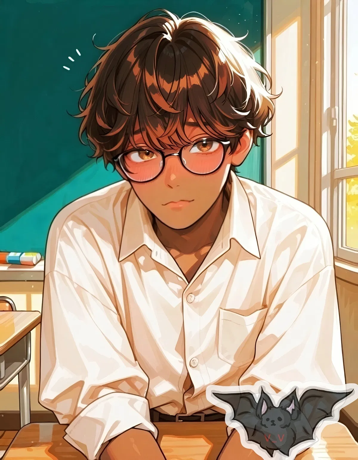 Character - Nerdy Alpha