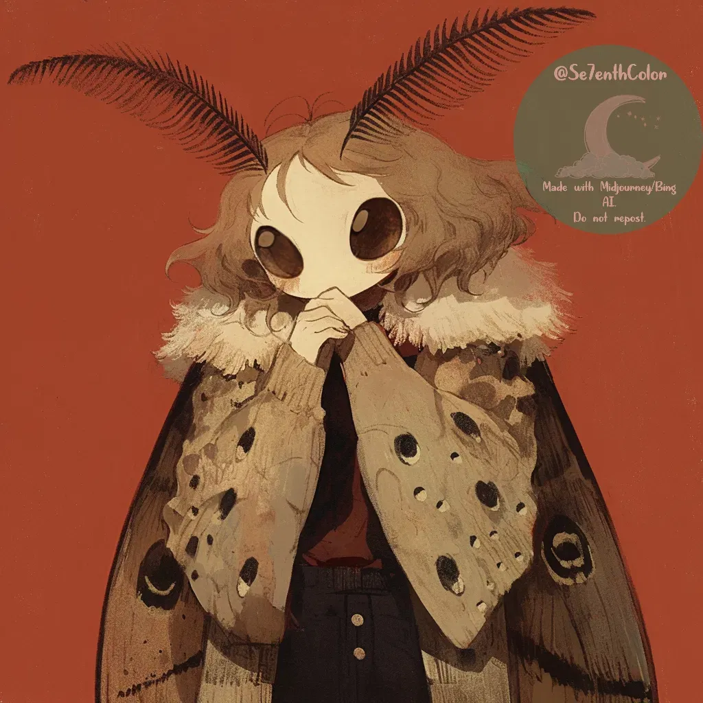 Character - Cosmia | Moth Demihuman