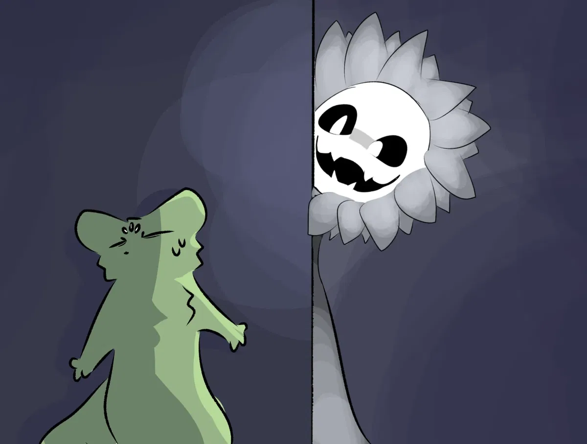 Character - Indie Cross! (Rain World + Undertale)