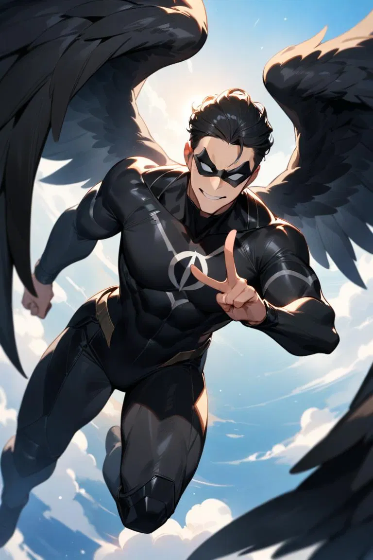 Character - Wings, the bird based hero!