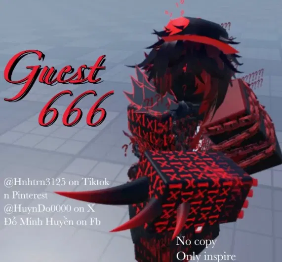 Character - ╭─═─━─═─╮ The Robloxia: Until Dawn Guest666
