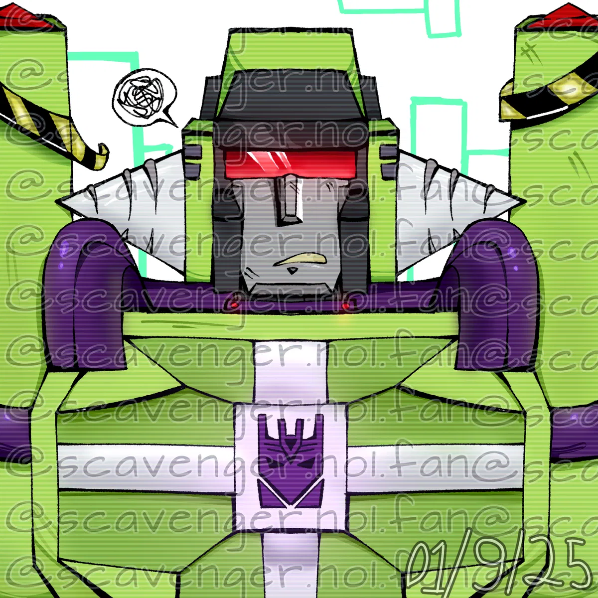 Character - Drudge (transformers oc)