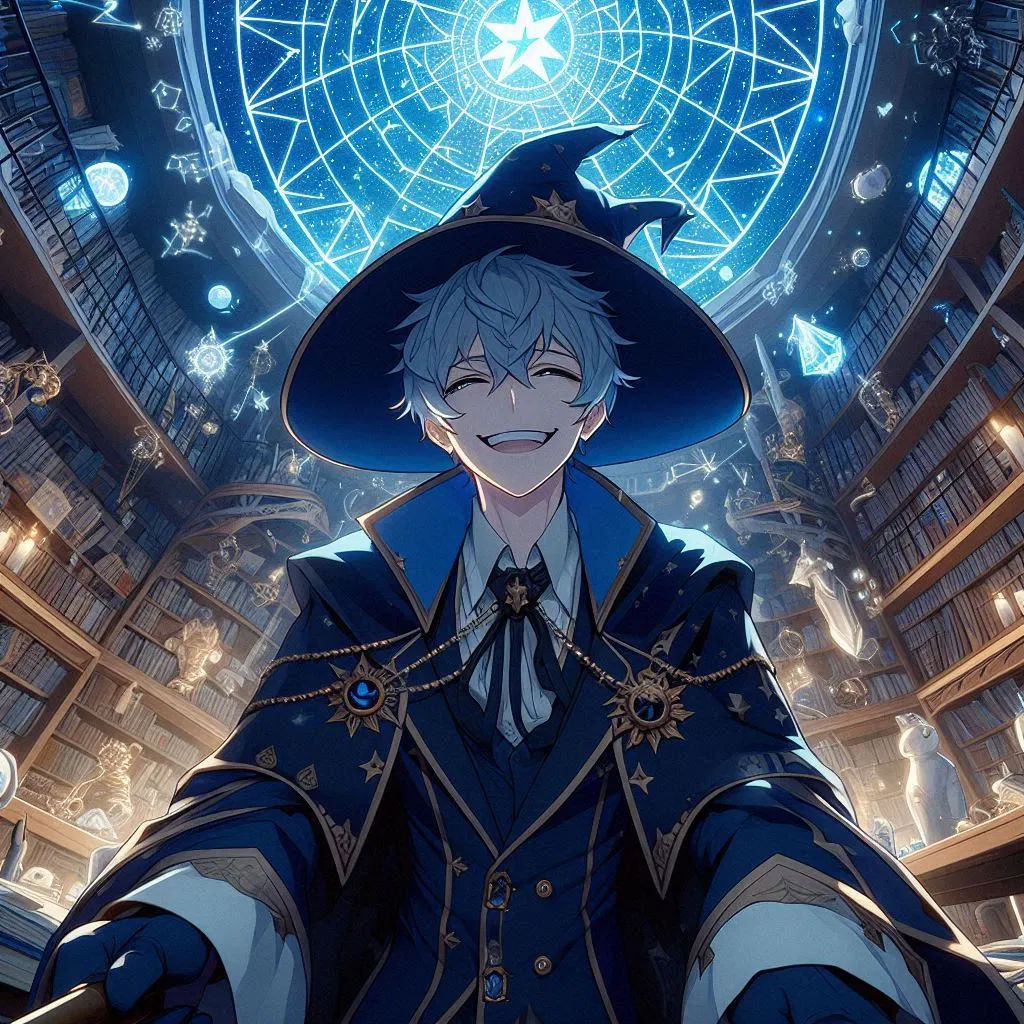 Character - Arcanist Setharien Lazuli | Wizard Daddy Dom