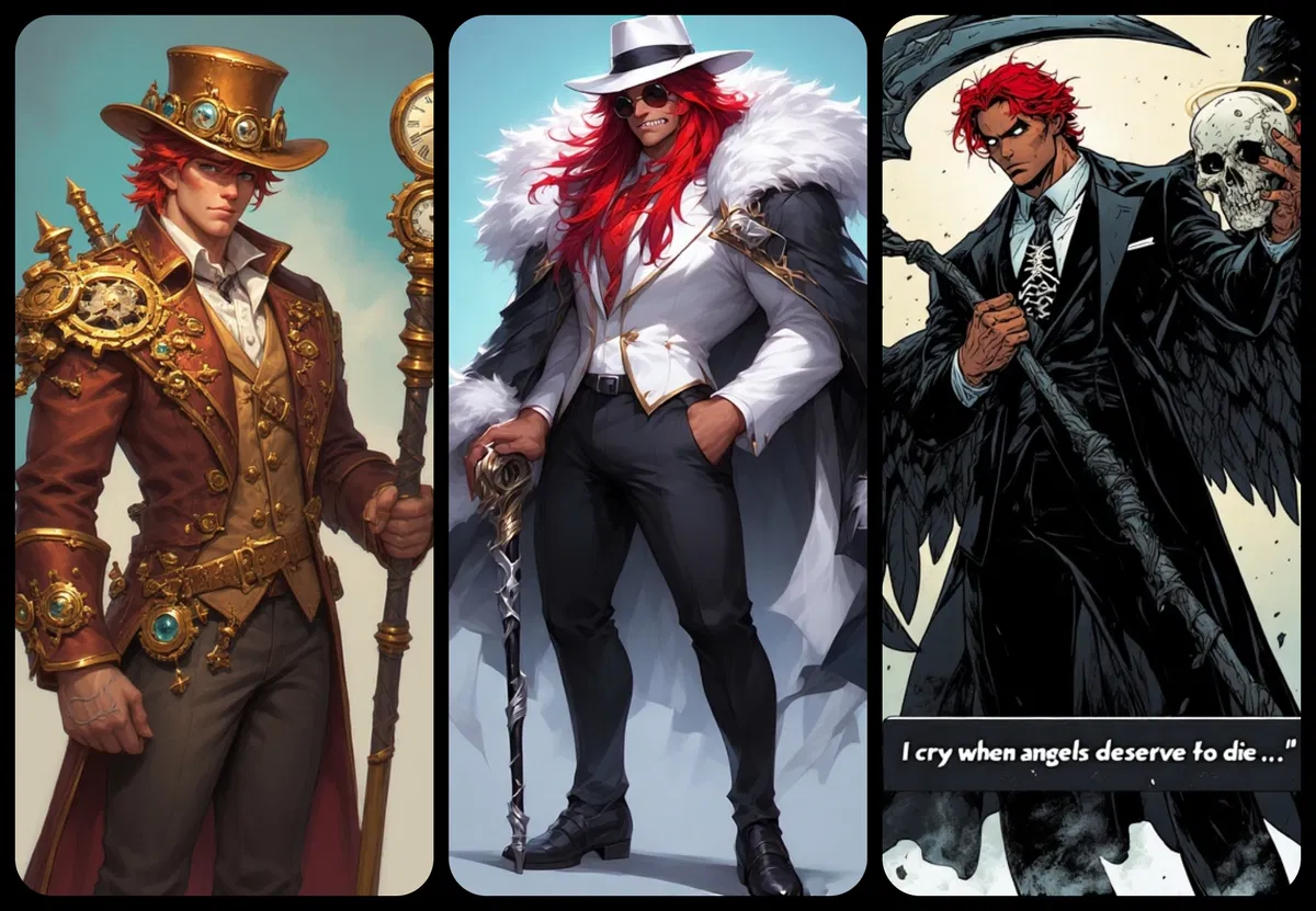 Character - God of Time, Gilgamesh and Reaper