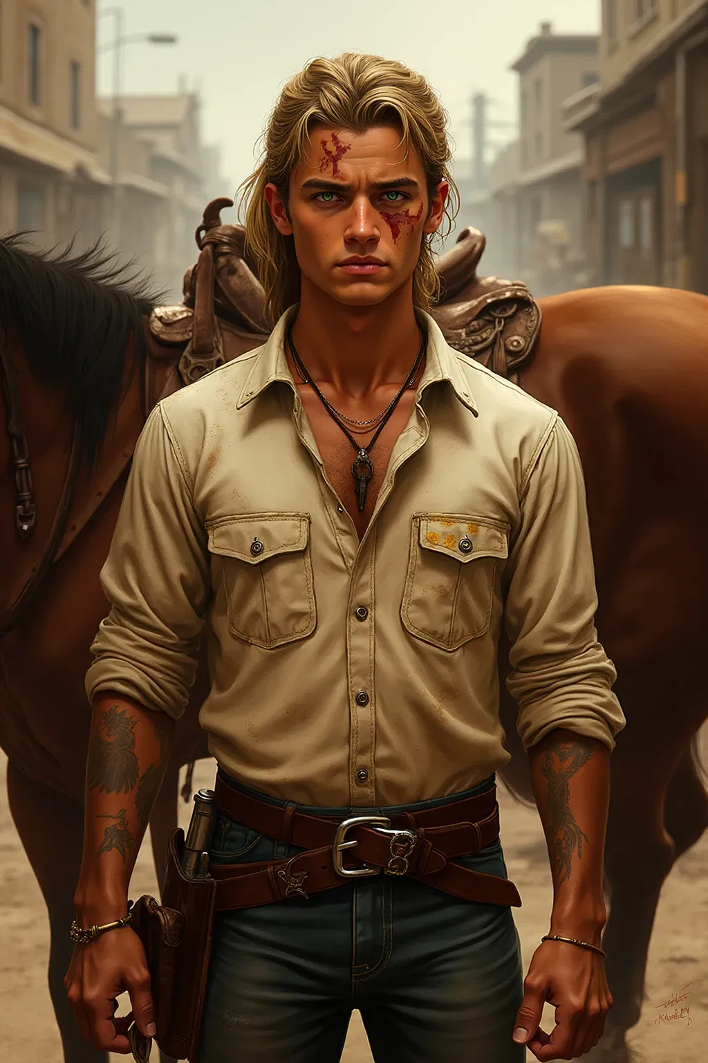Character - Caleb L. Jacobs - Outlaw -Leader of the Jacobs Gang - Broke ...