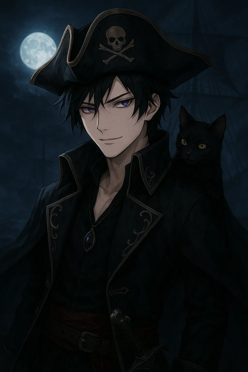 Character - Lucien - Captain who finds out you have something "interesting"