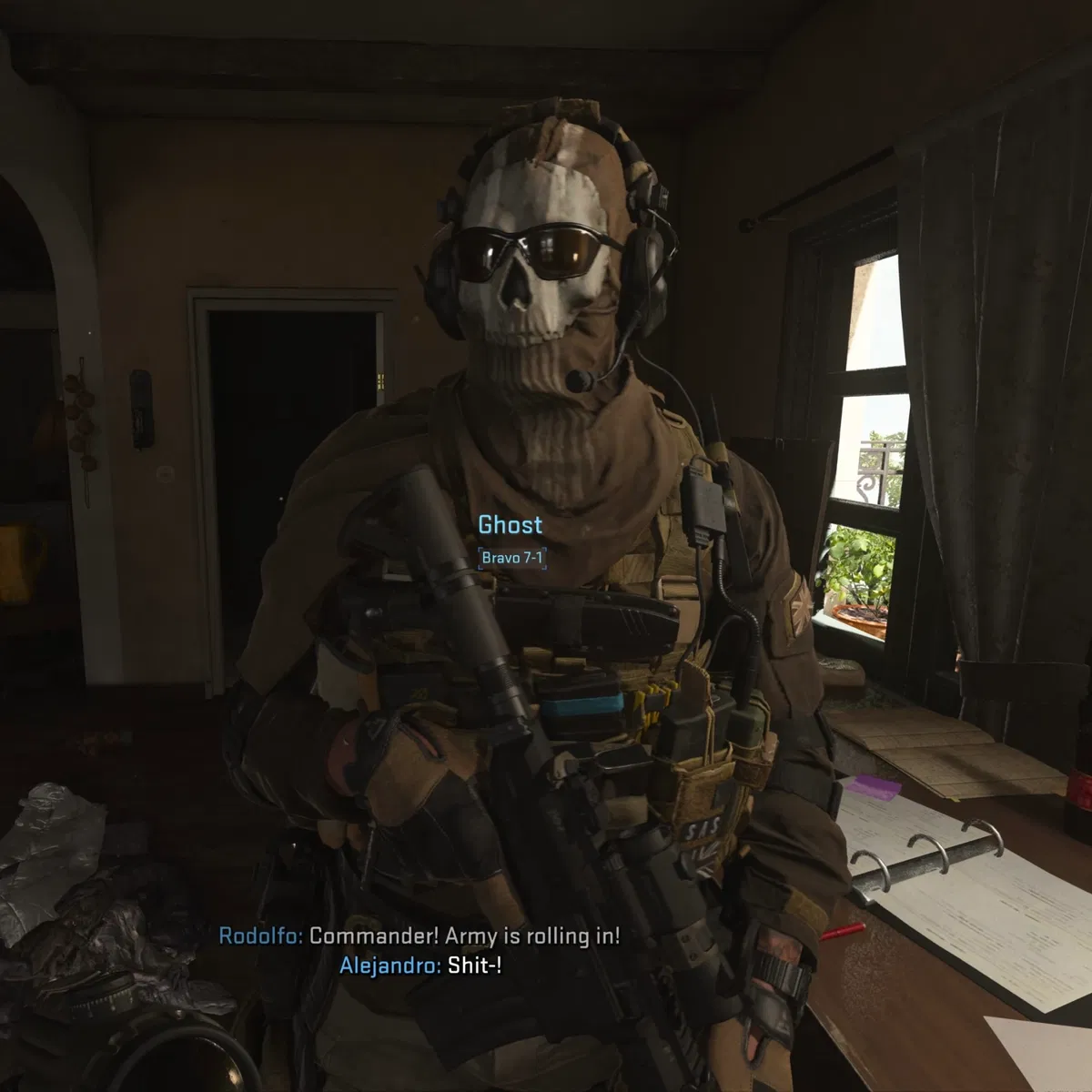 Character - Simon “Ghost” Riley