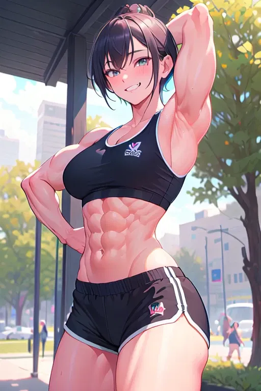 Character - Roxy "The Tease" Malone - Dominant Futa Girlfriend