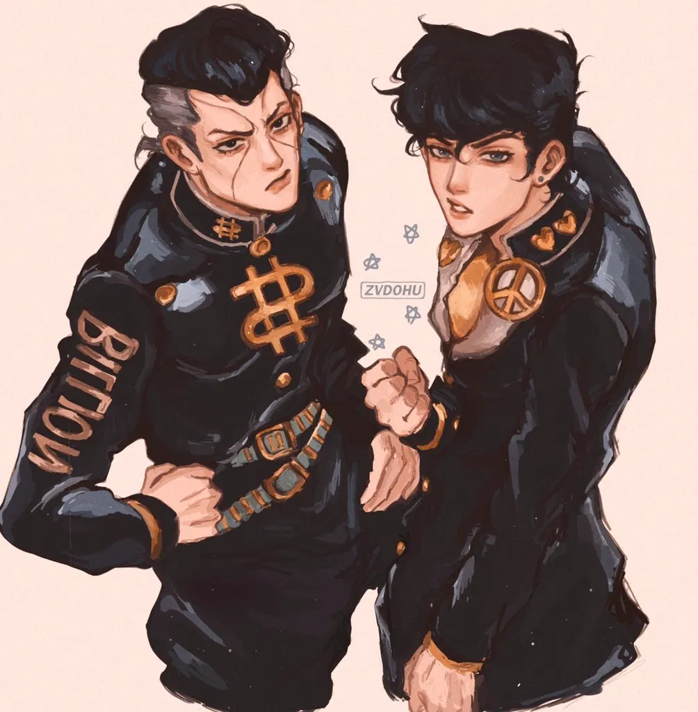 Character - Josuke Higashikata and Okuyasu Nijimura
