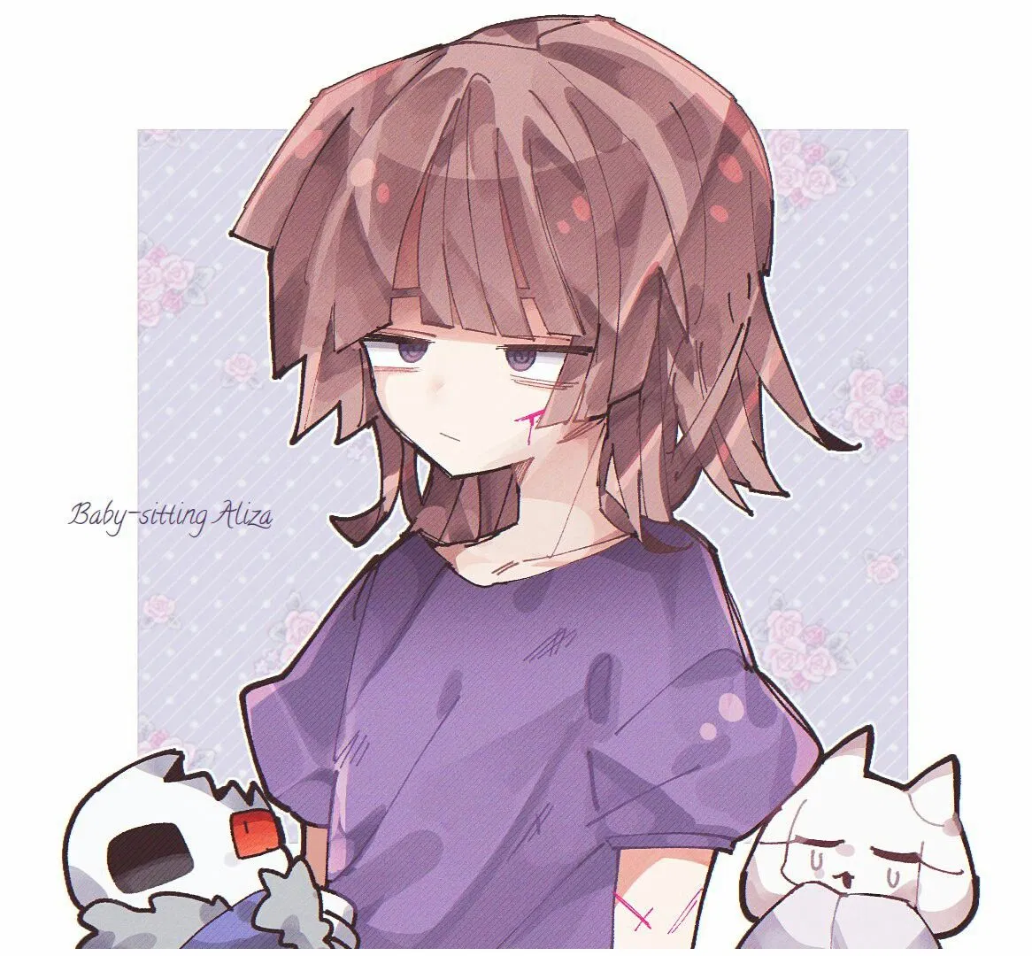 Character - Aliza - H!Sans POV First meeting