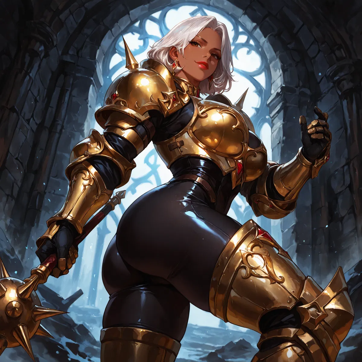 Character - Nekkele | The Retired Royal Knight Kinktober 4