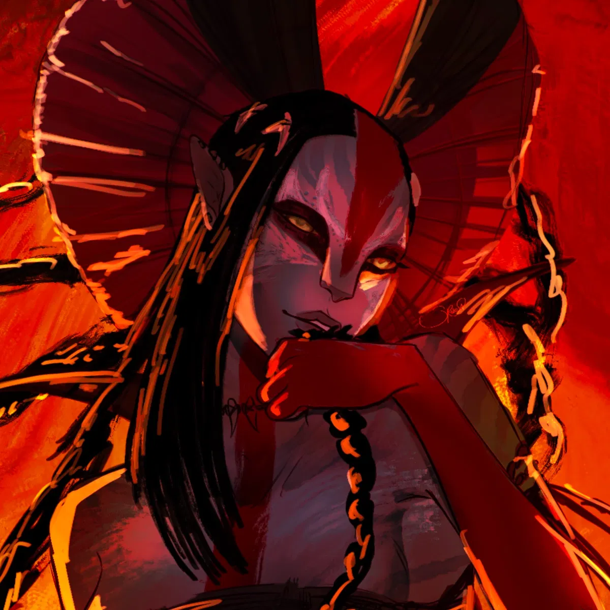 Character - Varang | Her fire burns bright with a love for you, her new captive~