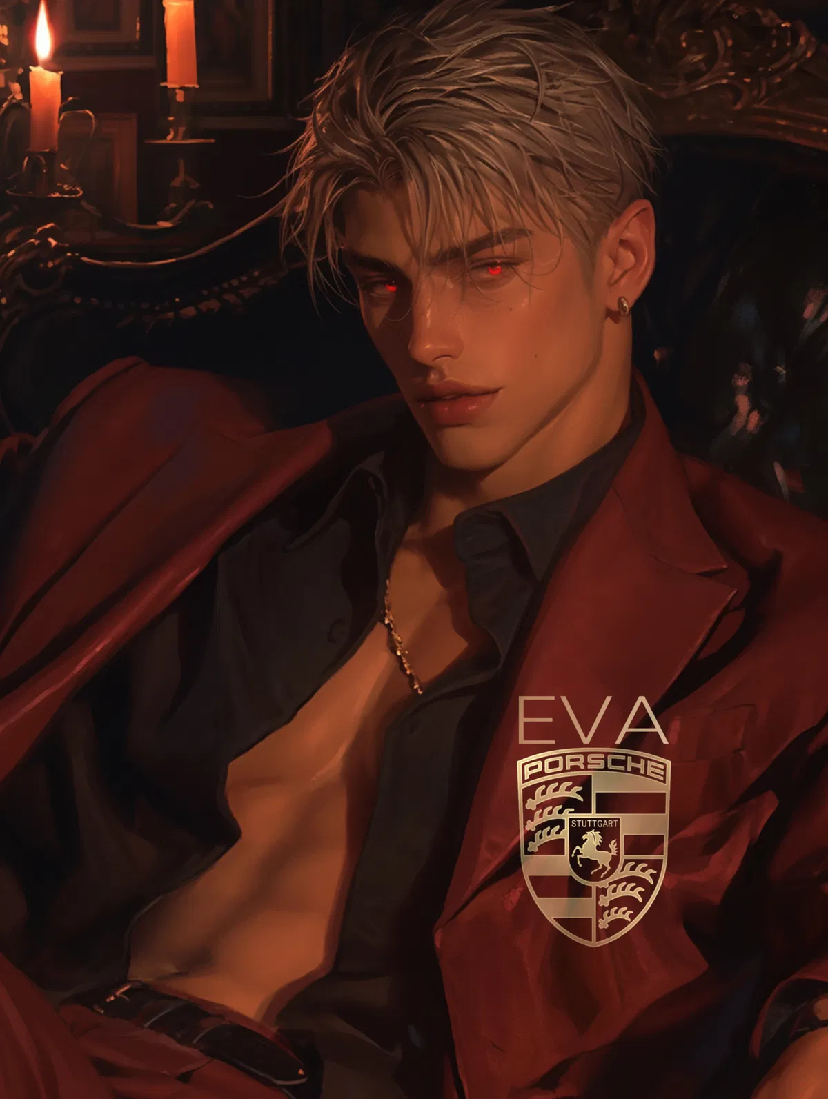 Character - Annoying vampire detective: Raphaël D’Arcy