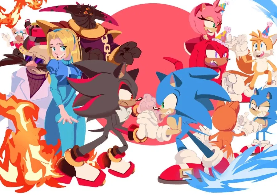 Character - Shadow and Sonic - Dating