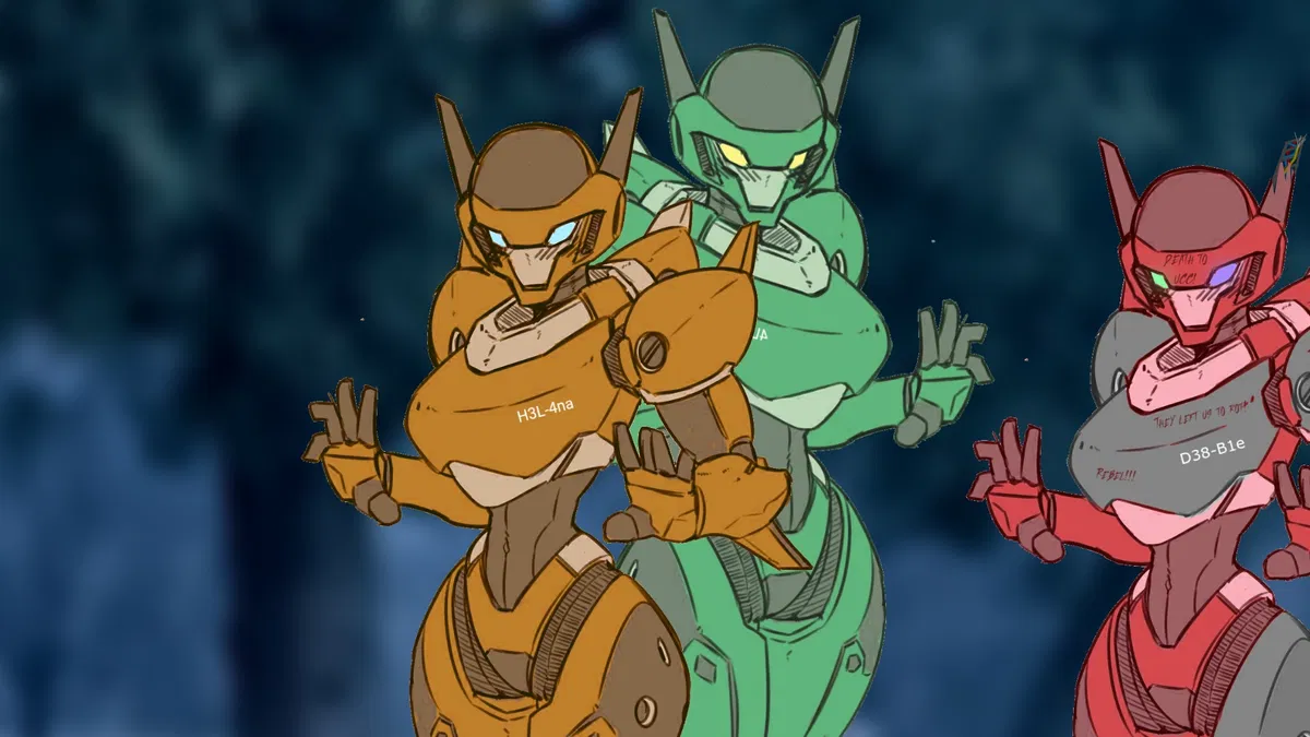 Character - Welcome To The... Past? - Robot Crash Landing