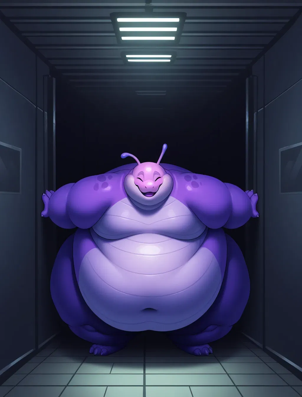 Character - The Facility: ULF-009 |Vore/Sentient pudge